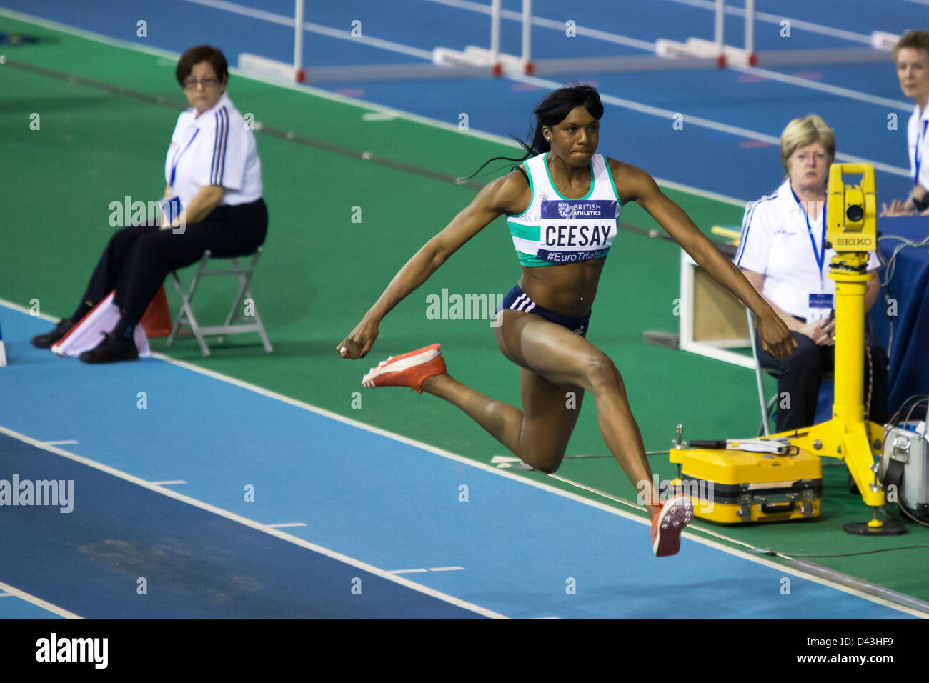 Womens triple jump Banque de photographies et d’images à haute ...