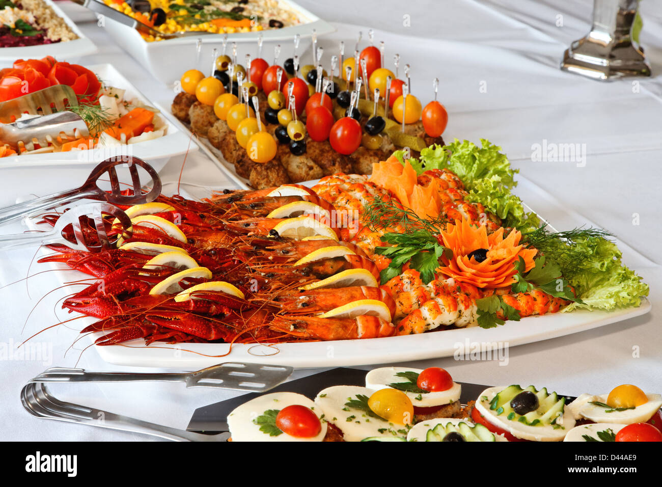 Buffet froid Banque de photographies et d’images à haute résolution - Alamy