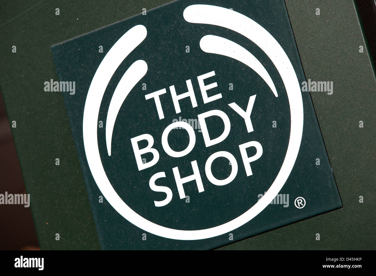 The body shop store logo Banque de photographies et d’images à haute ...