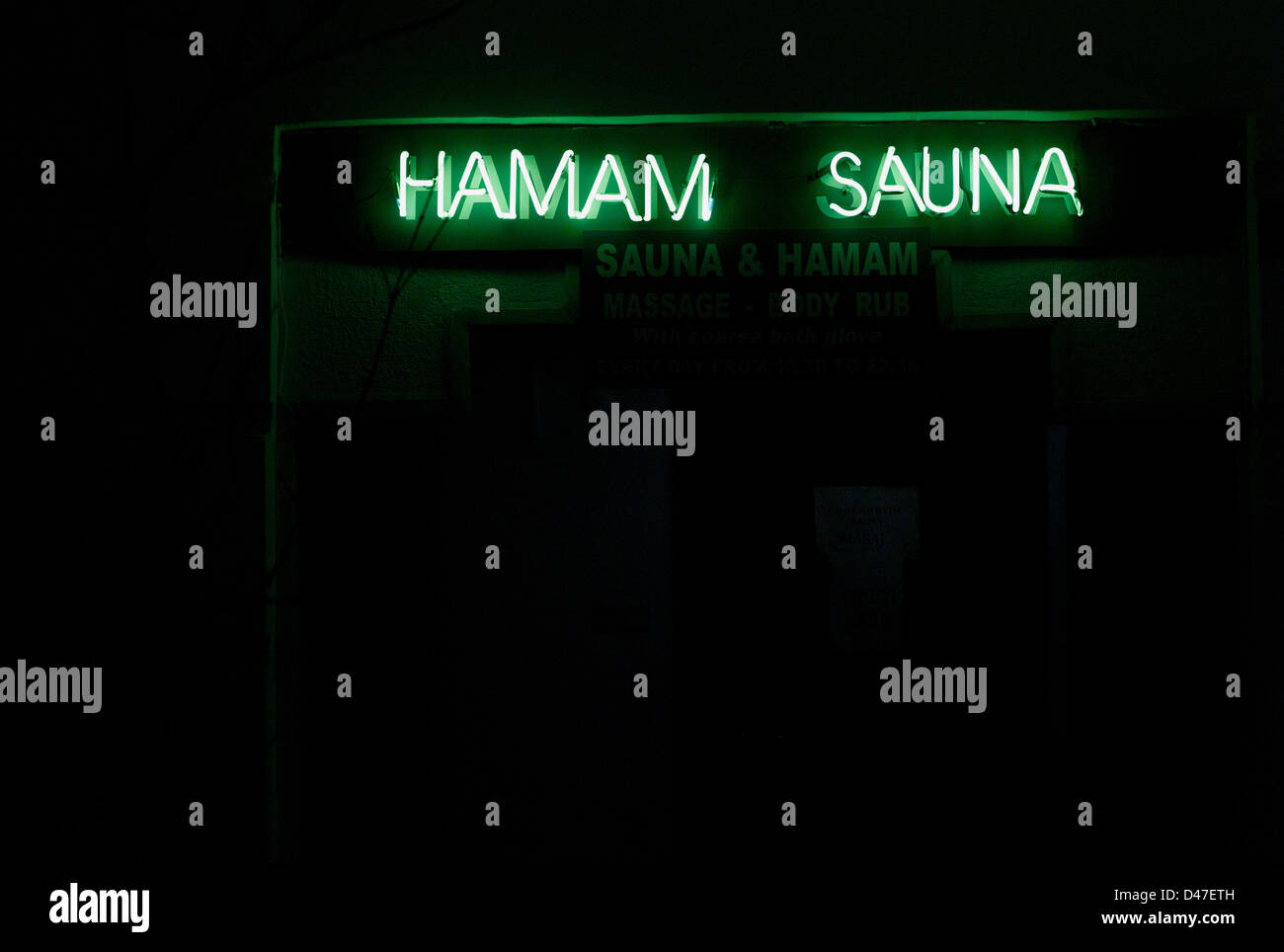 Sauna sign Banque de photographies et d’images à haute résolution - Alamy