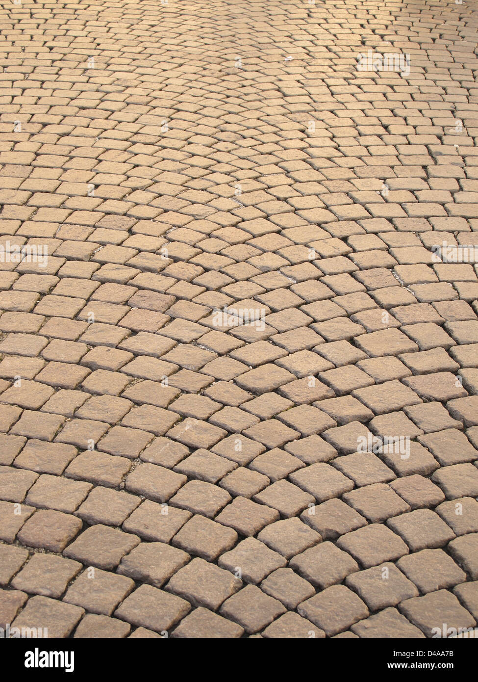 Sanpietrino est l'élément composant cette route pavée traditionnelle ...