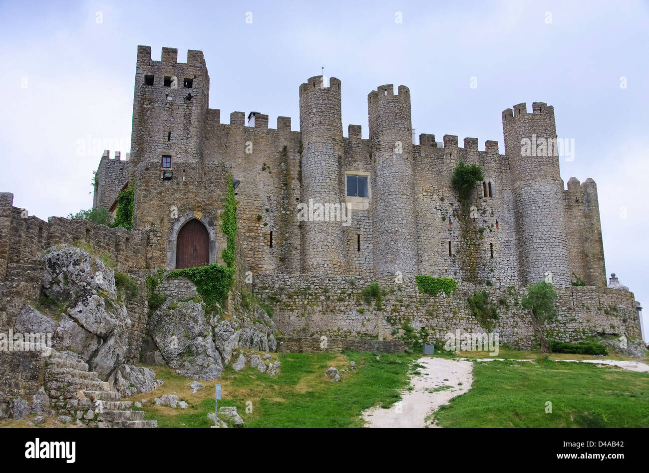 Obidos castle Banque de photographies et d’images à haute résolution ...