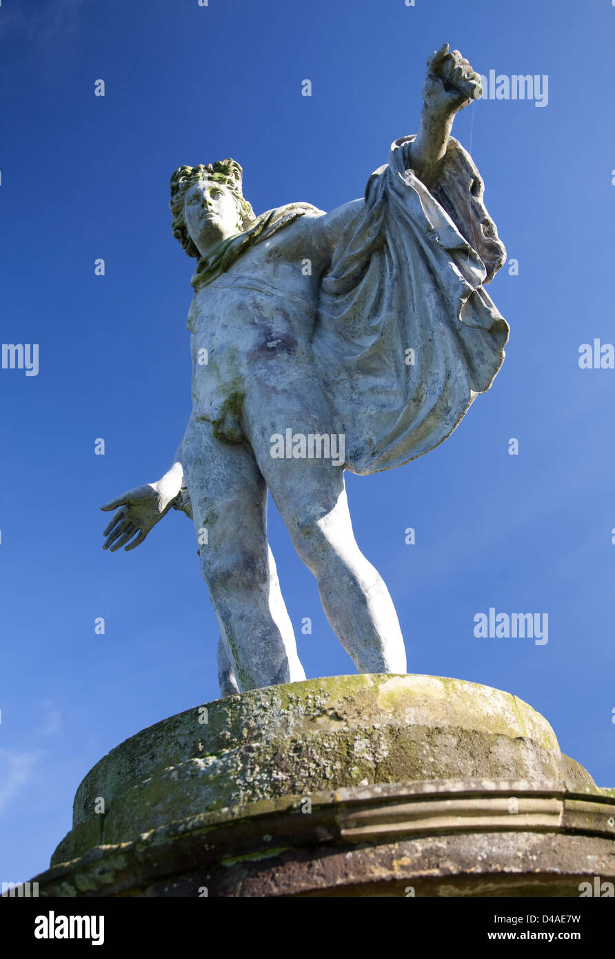 Statue of apollo belvedere Banque de photographies et d’images à haute ...