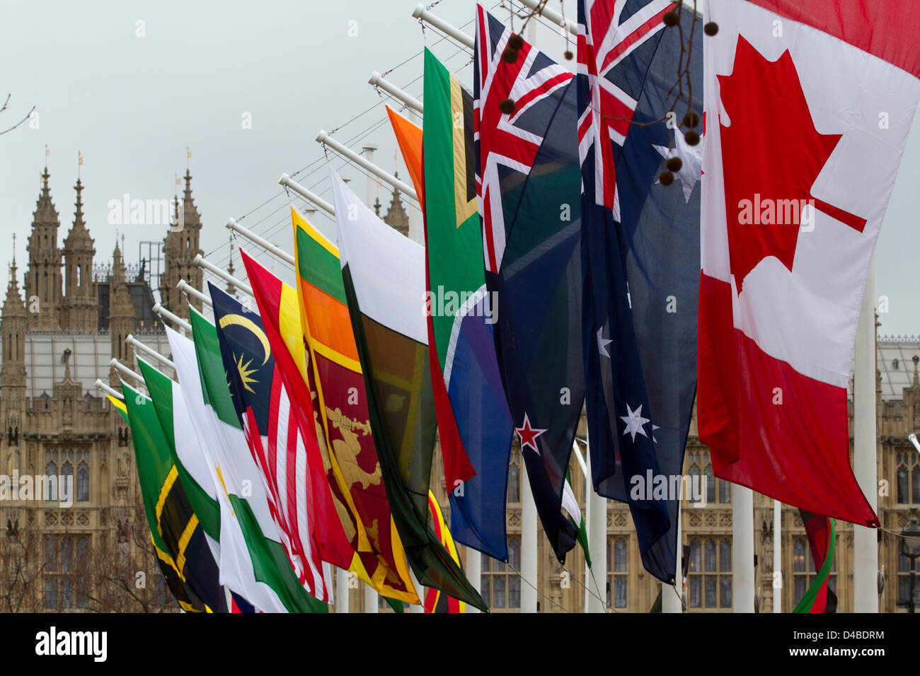 Drapeaux du commonwealth Banque de photographies et d’images à haute ...