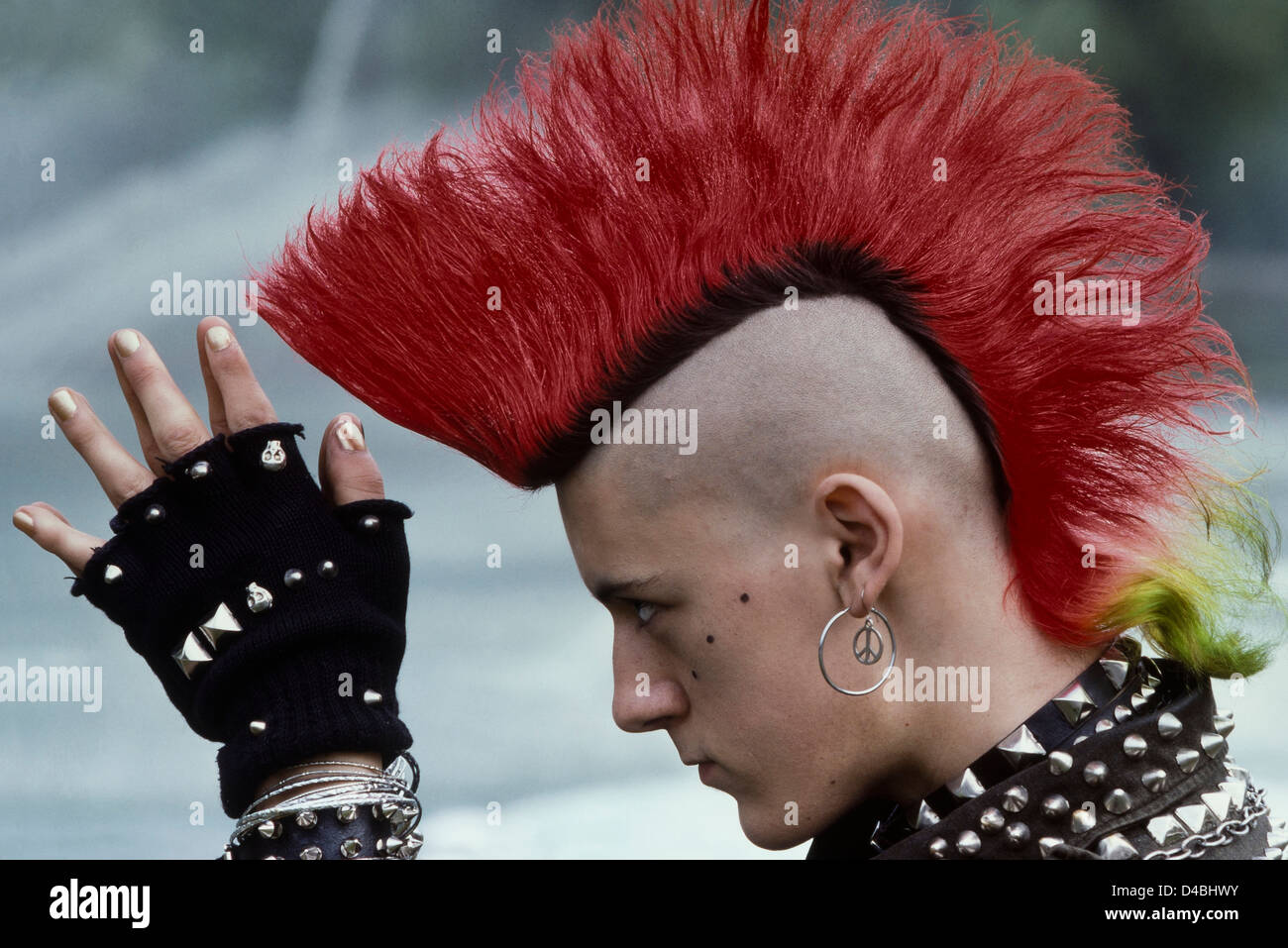Cheveux mohican Banque de photographies et d’images à haute résolution ...