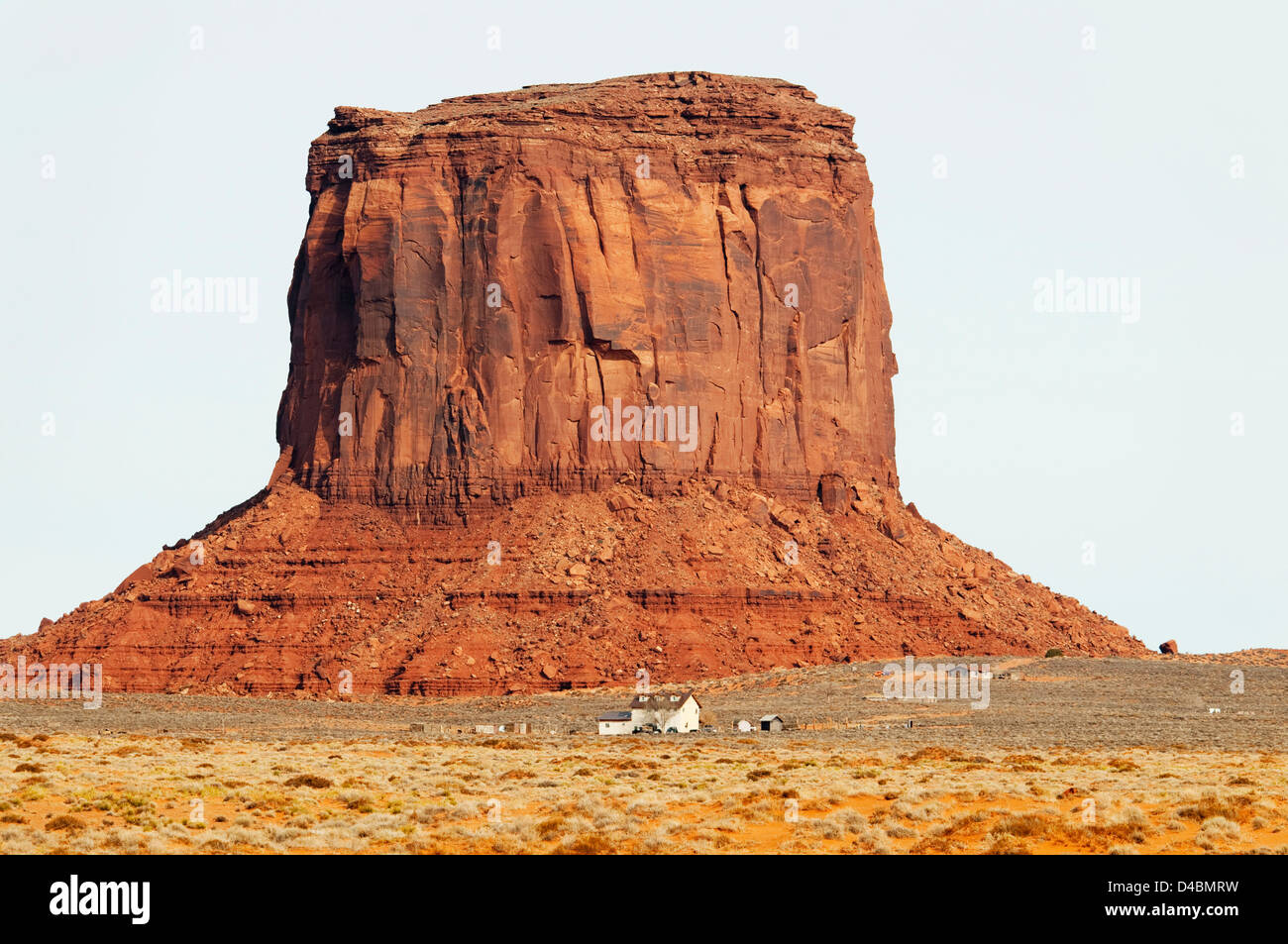 Monument valley les mitaines et merrick butte Banque de photographies ...