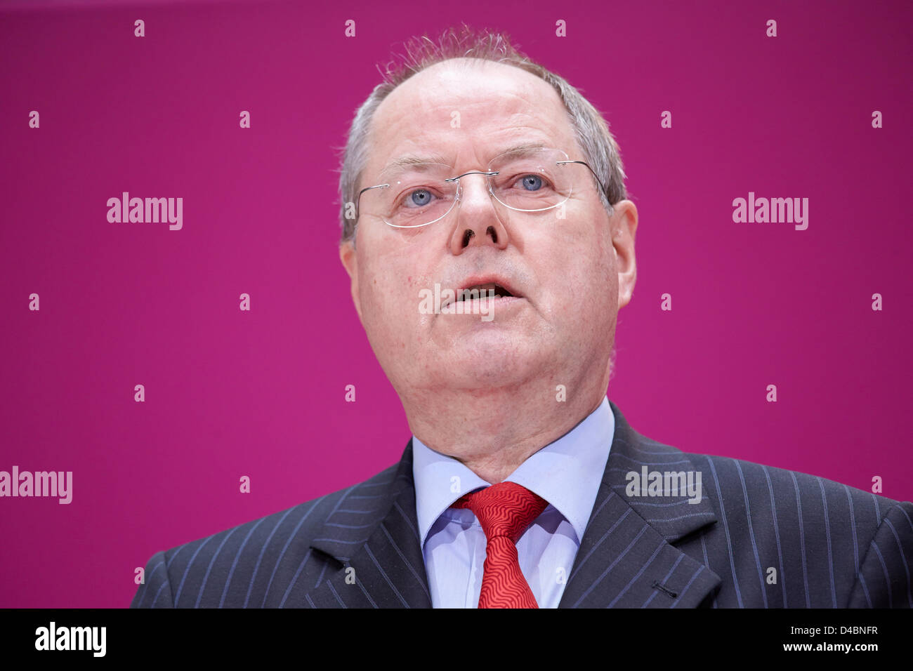 Berlin, Allemagne. 11 mars, 2013. Peer Steinbrück, candidat de ...