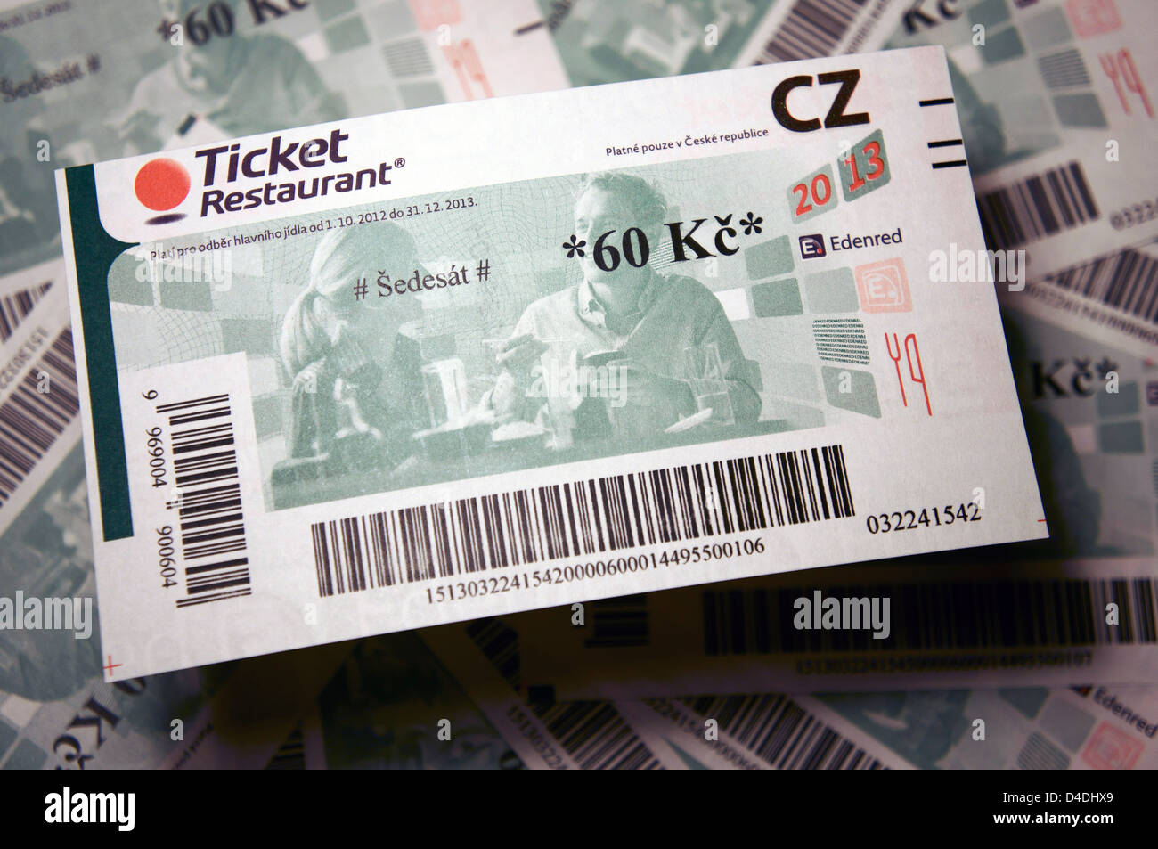 Luncheon voucher Banque d'image et photos - Alamy