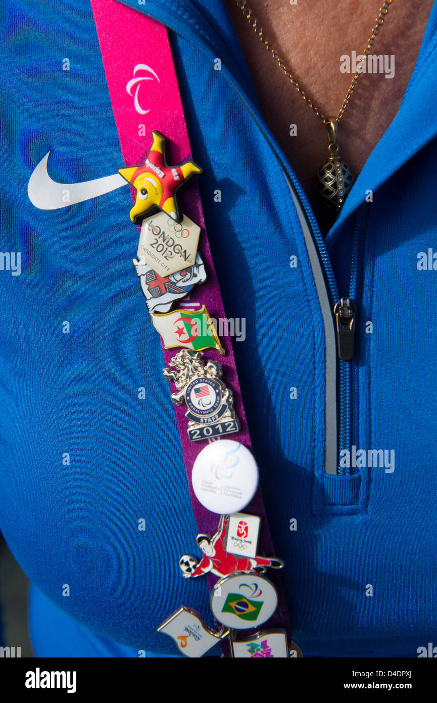 Olympic pins Banque de photographies et d’images à haute résolution - Alamy