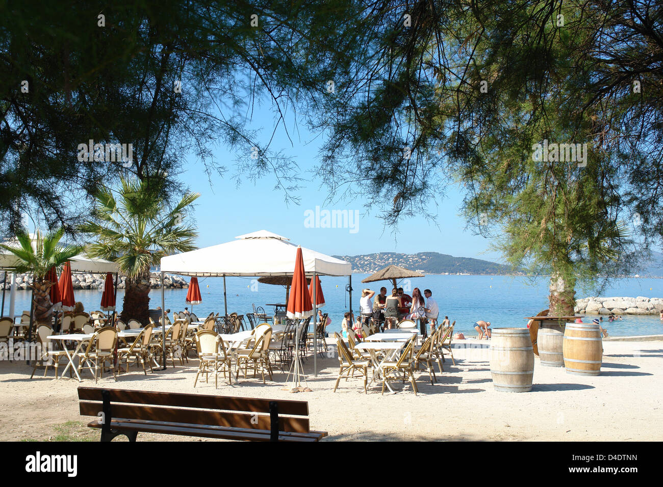 Plage du mourillon Banque de photographies et d’images à haute ...