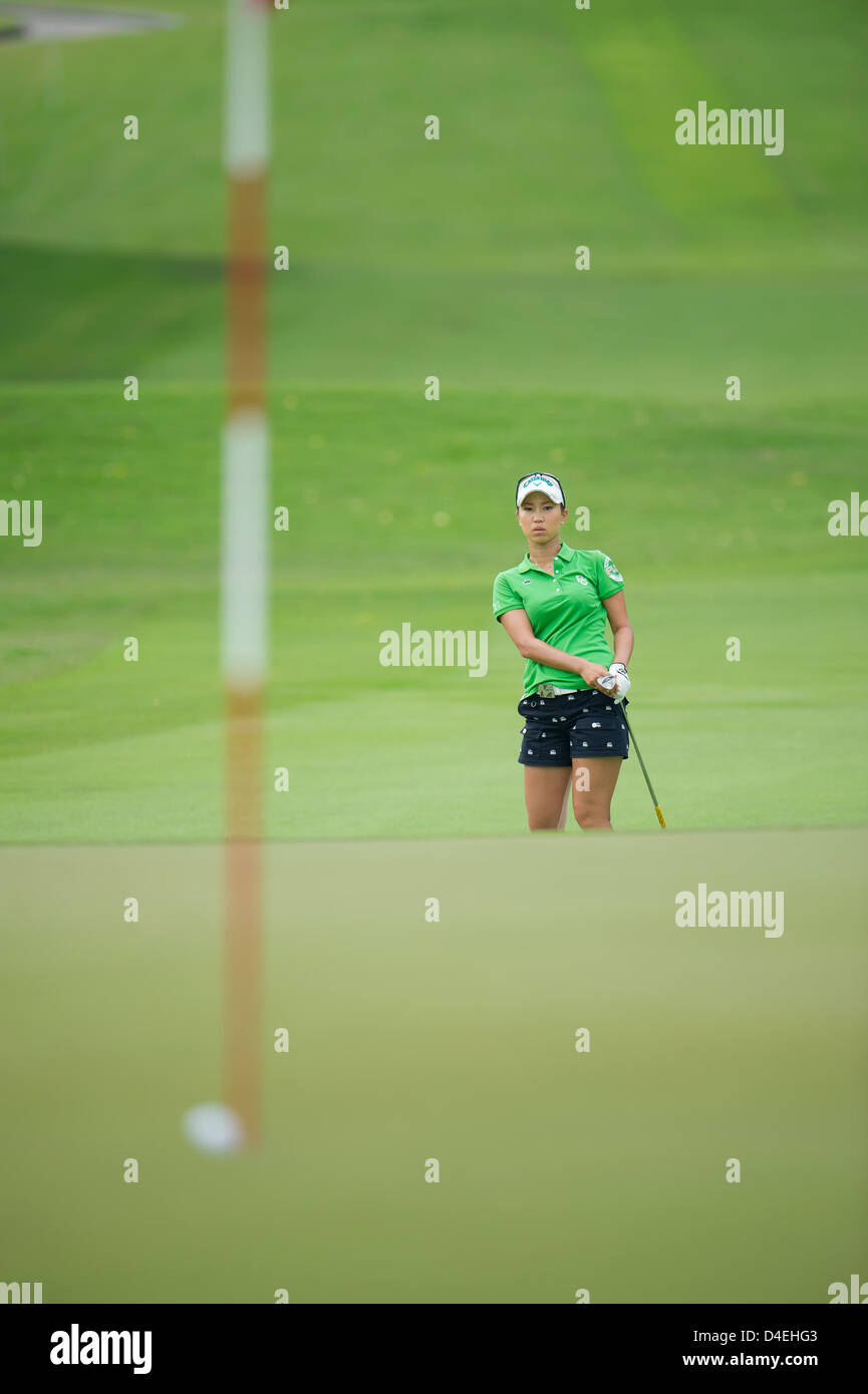 Momoko Ueda (JPN), 3 mars 2013 - Golf : Momoko Ueda du Japon en action ...