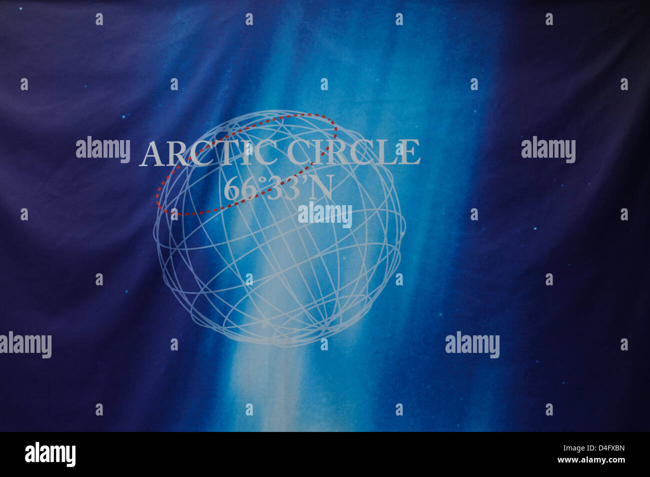 Le centre du cercle arctique Banque de photographies et d’images à ...