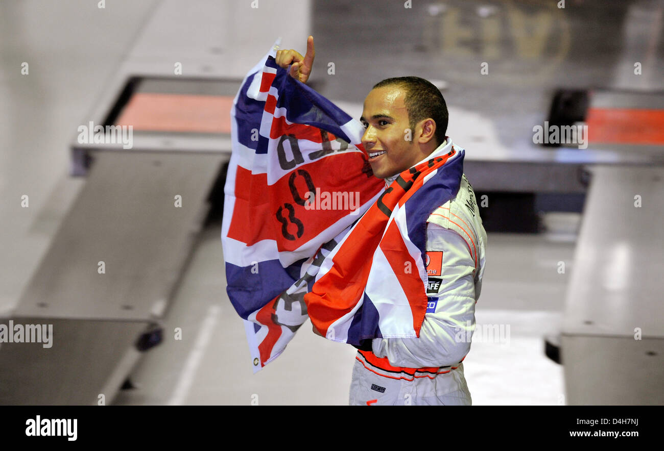 Lewis hamilton 2008 brazil Banque d'image et photos - Alamy