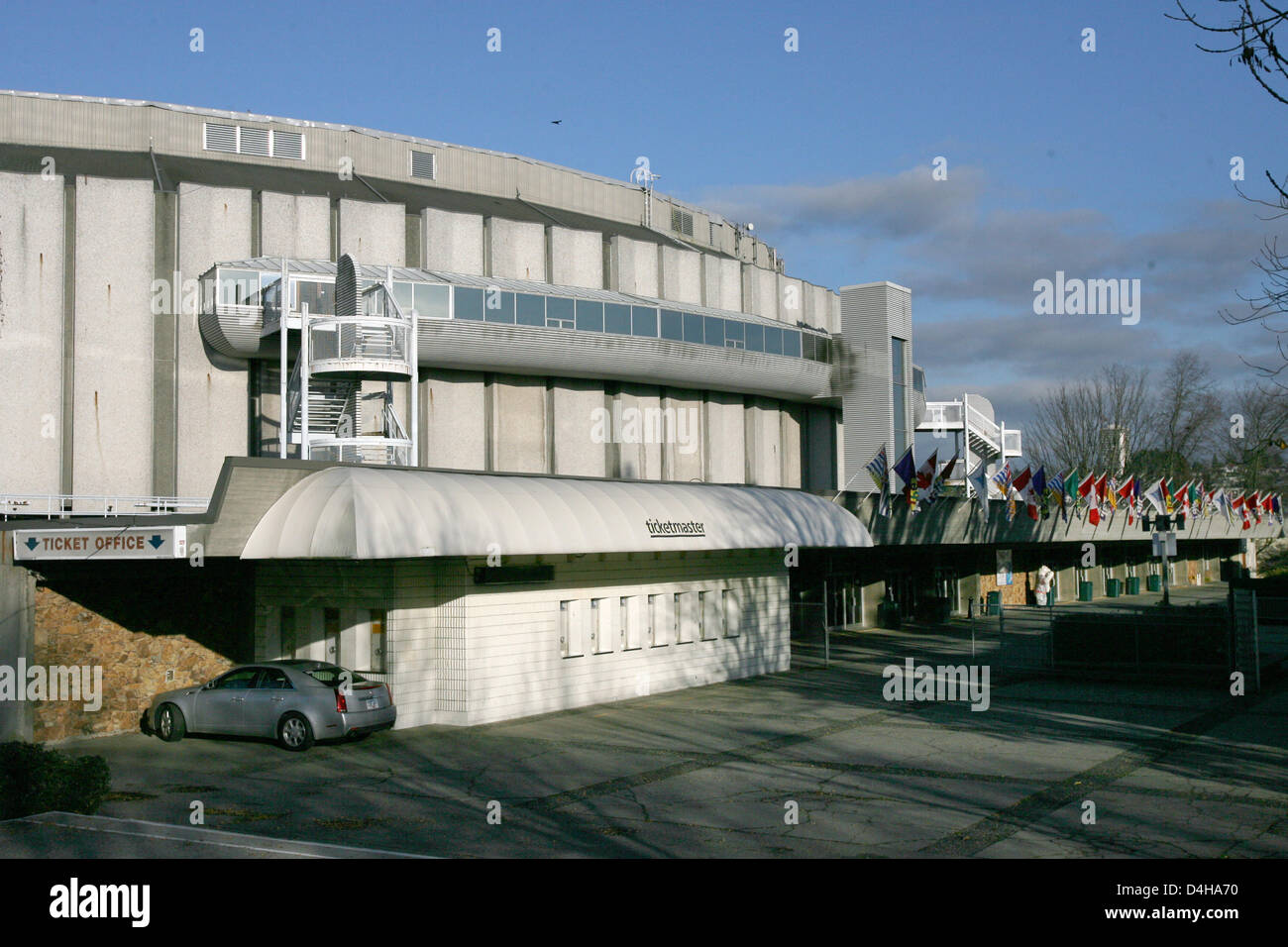 Le Pacific Coliseum, représenté à Vancouver, Canada, le 18 novembre ...