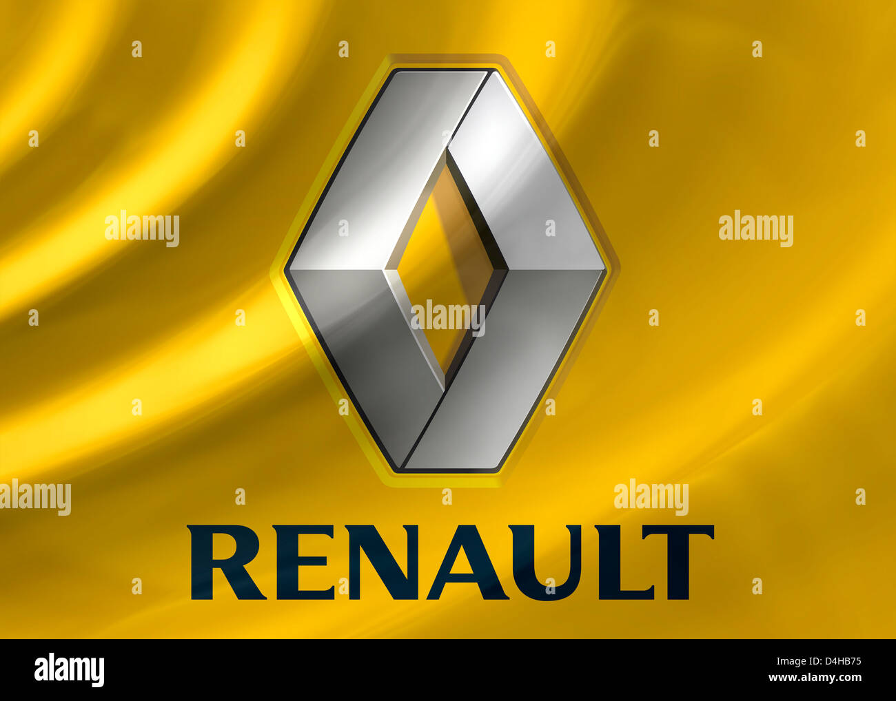 Renault logo symbol icon flag Banque de photographies et d’images à ...