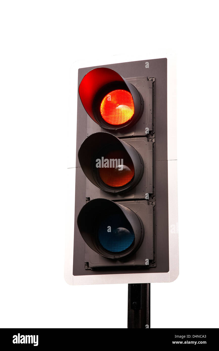 Feux de circulation personne Banque d'images détourées - Alamy