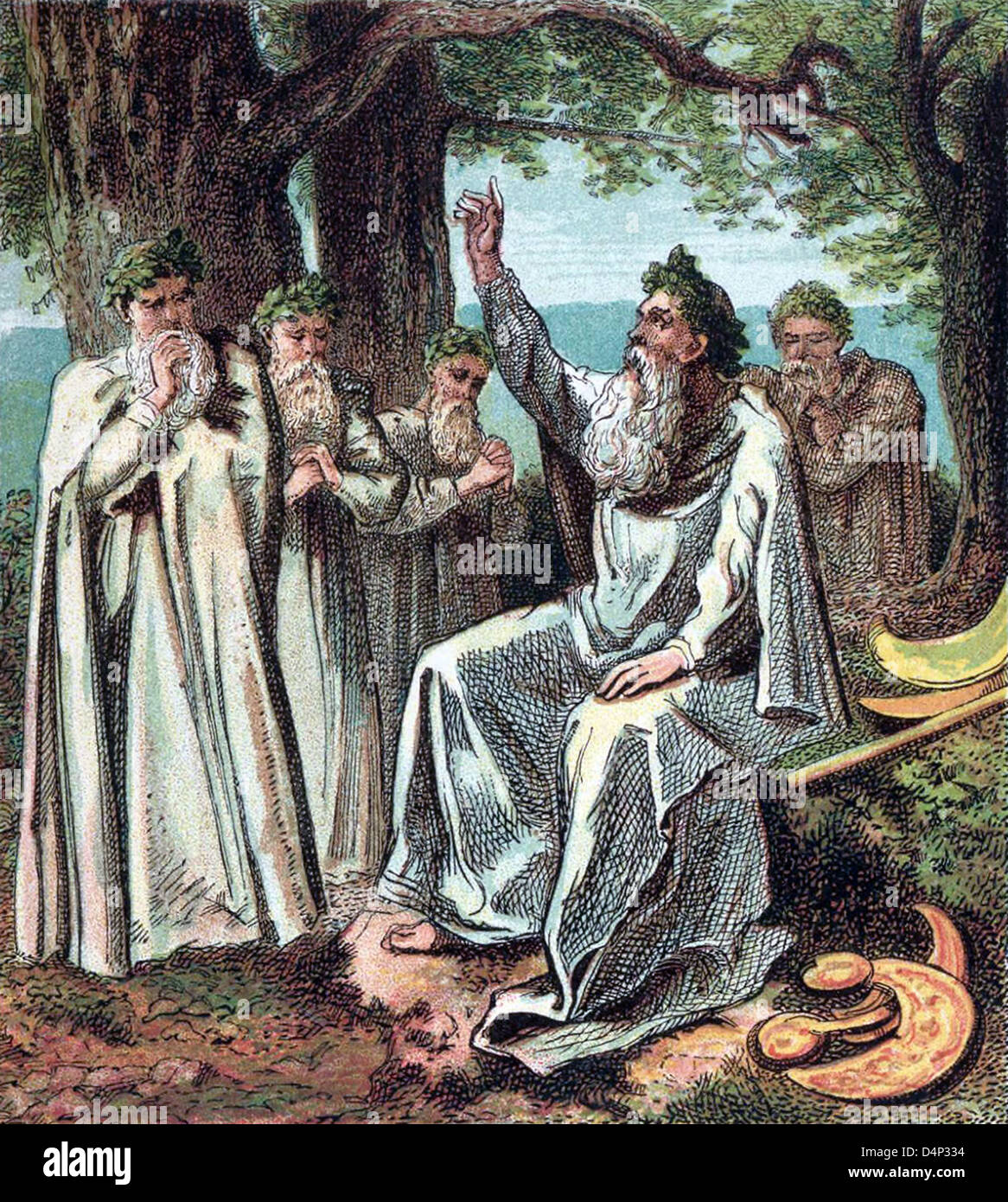 Druid celtic Banque de photographies et d’images à haute résolution - Alamy