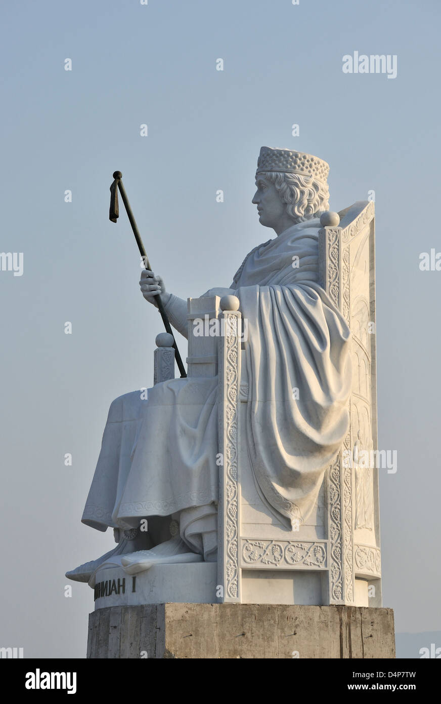Statue d'empereur byzantin Banque de photographies et d’images à haute ...
