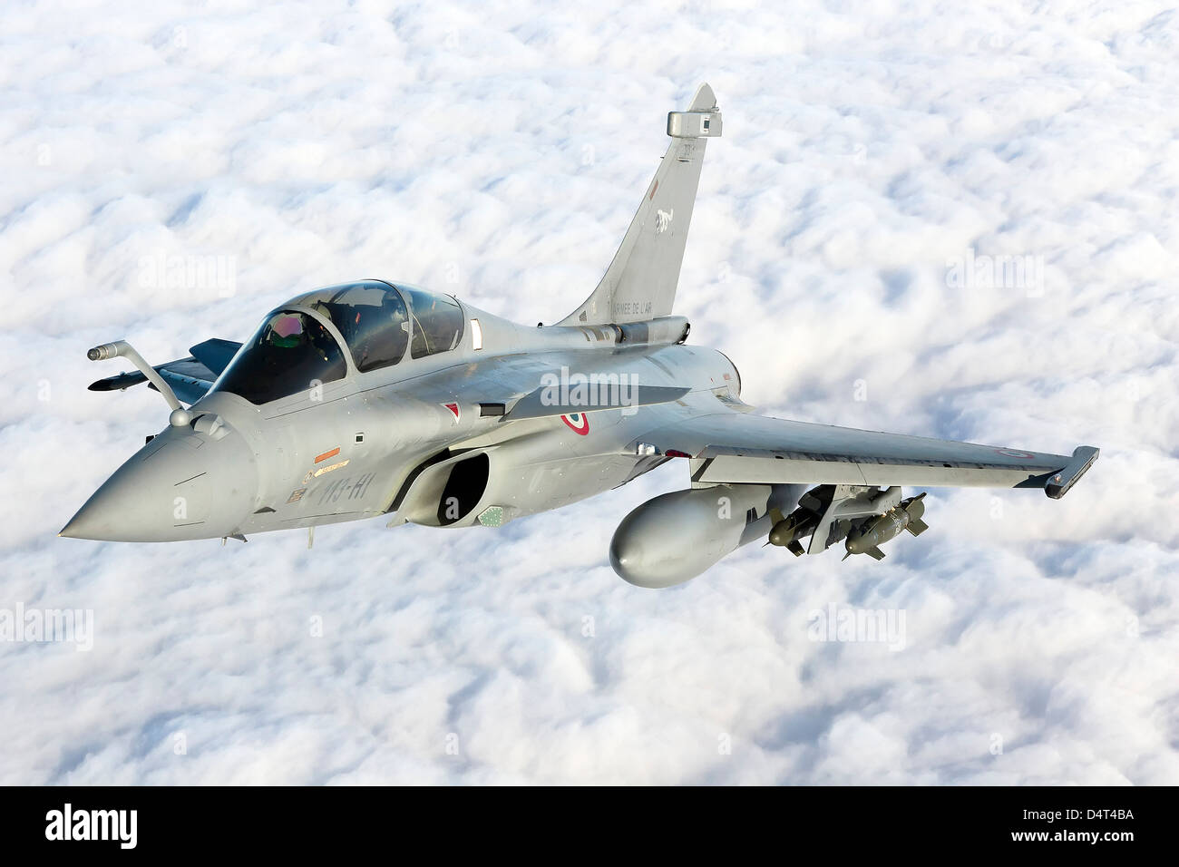 18 janvier 2010 - Dassault Rafale B de l'Armée de l'Air au large de la ...
