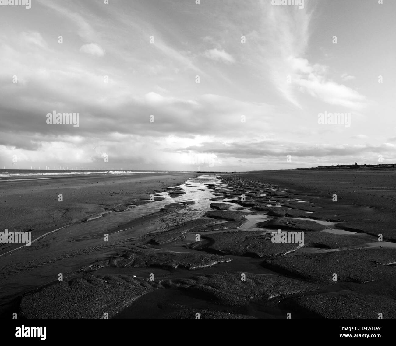 Plage noir et blanc Banque de photographies et d’images à haute ...