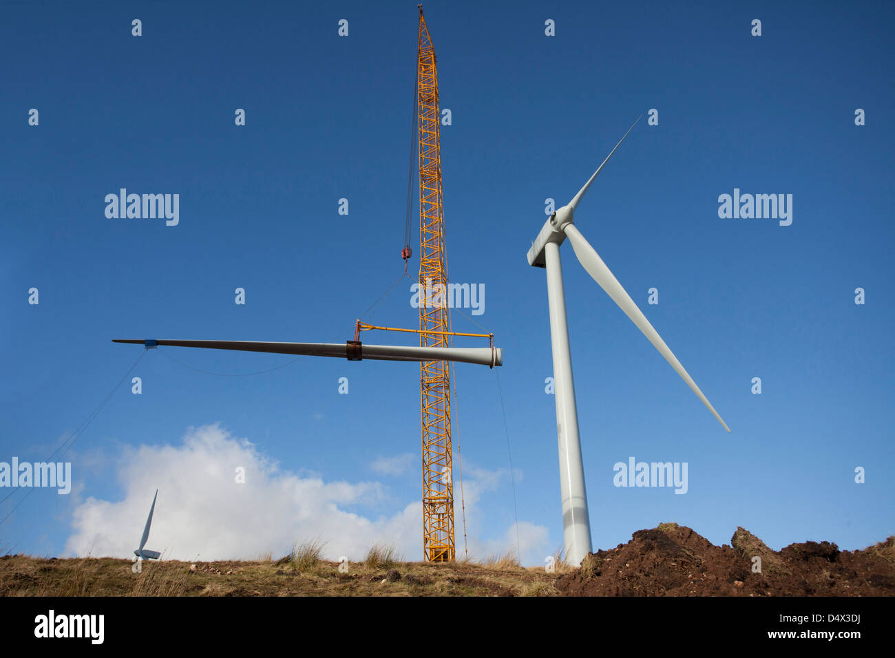 La construction d'une éolienne à énergies renouvelables éolien ...