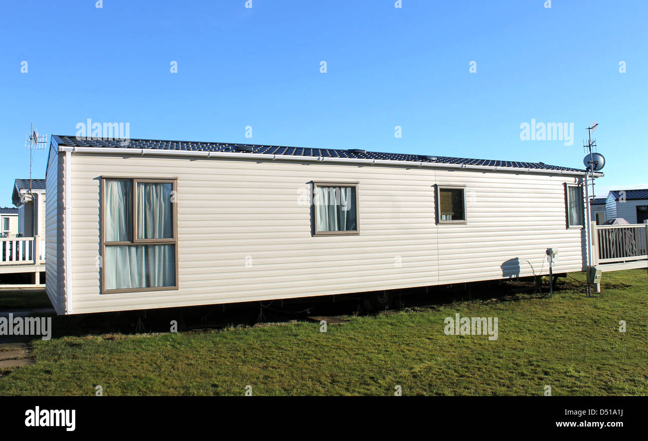 La caravane bleue Banque de photographies et d’images à haute ...