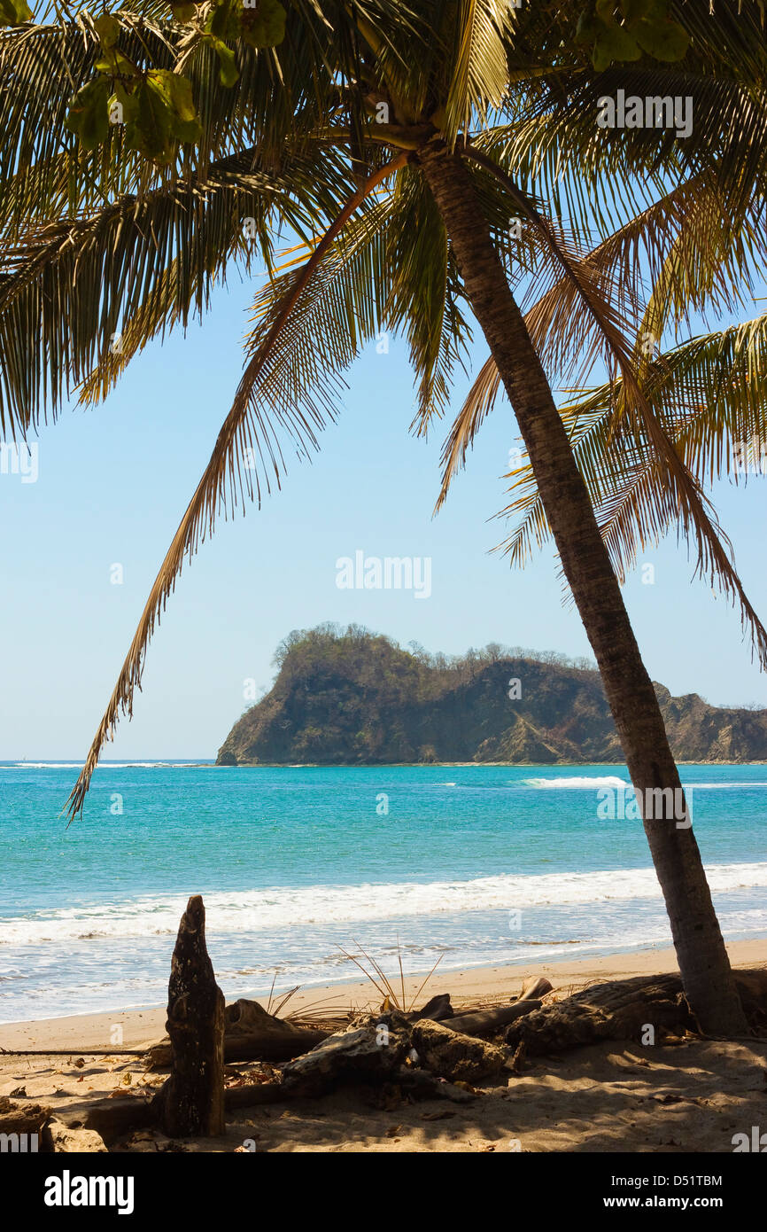 Playa Garza beach, au sud de Nosara en route vers Samara ; Garza ...