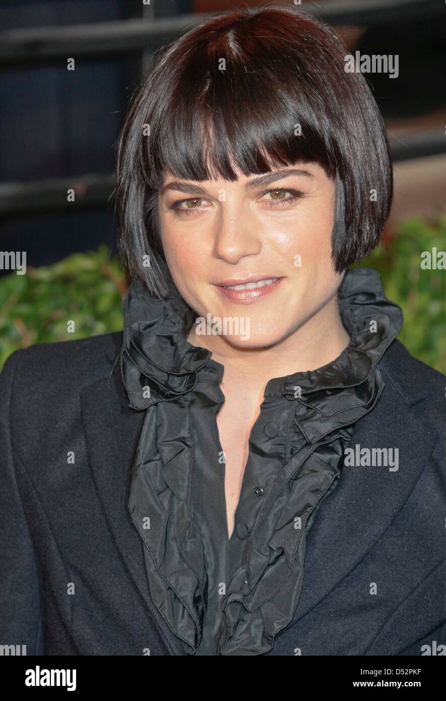 L'actrice Selma Blair Beitner nous arrive à la Vanity Fair Oscar Party ...