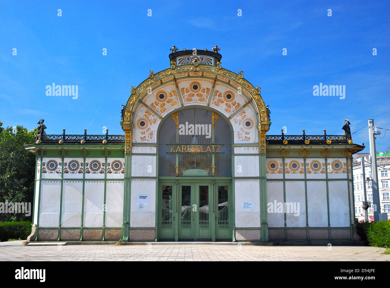 Station de karlsplatz stadtbahn Banque de photographies et d’images à ...