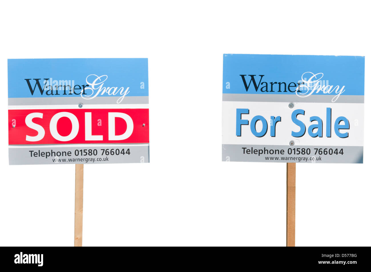 Sold signs Banque de photographies et d’images à haute résolution - Alamy