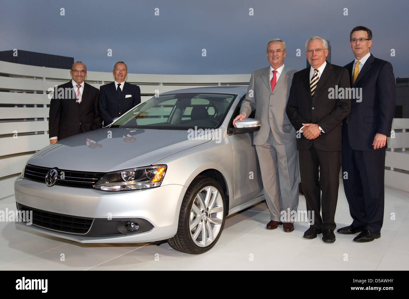 Le document photo datée du 19 juillet 2010 par le groupe Volkswagen ...