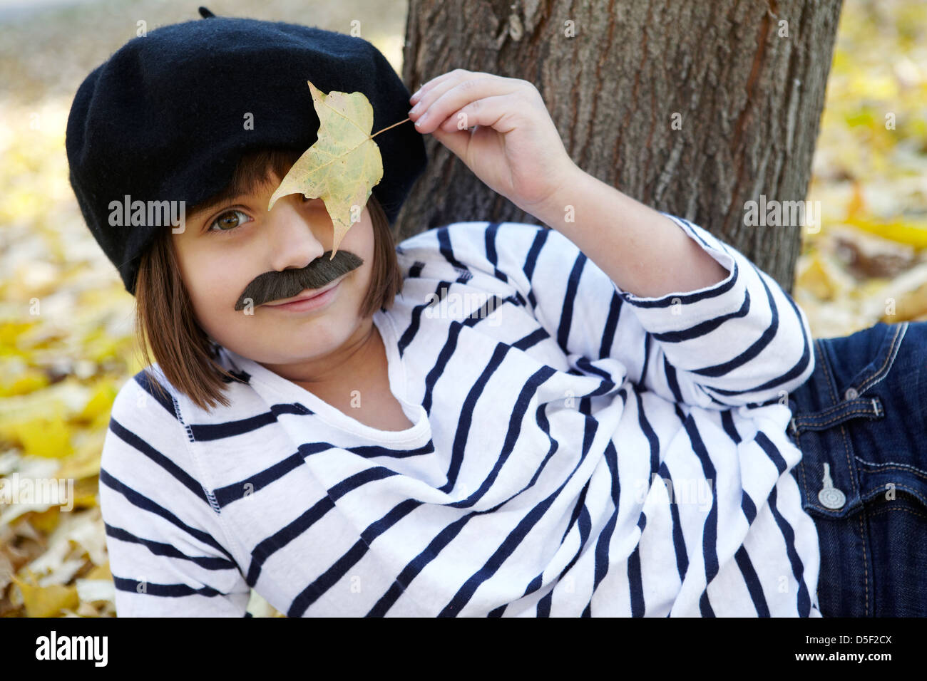 Moustache en feuille Banque de photographies et d’images à haute ...