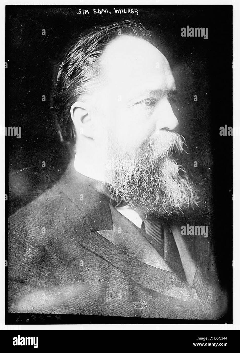 Edmund walker Banque d'images noir et blanc - Alamy