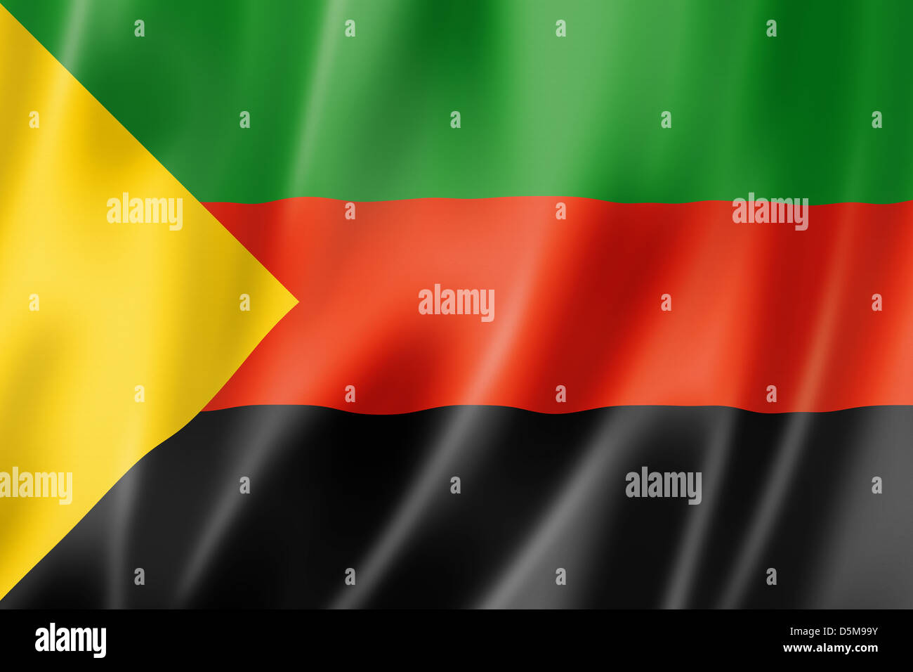 Drapeau de l'azawad mnla Banque de photographies et d’images à haute ...