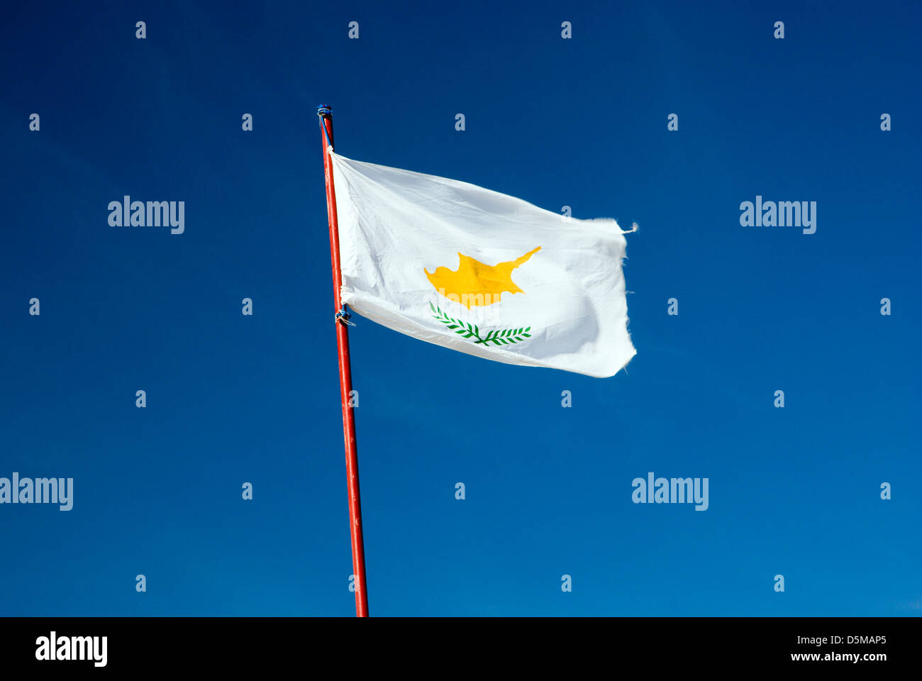 Drapeau national de chypre Banque de photographies et d’images à haute ...