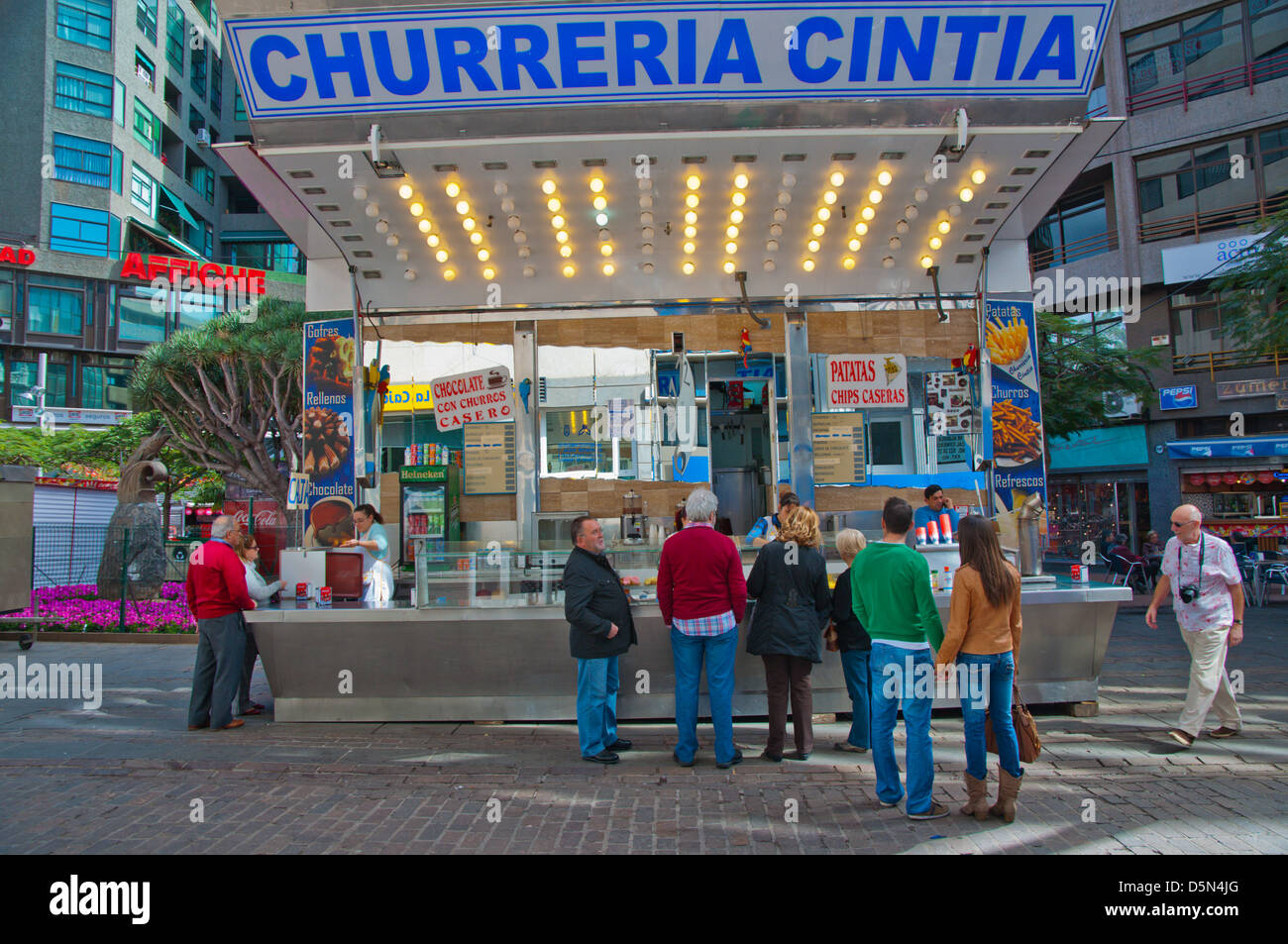 Kiosque churro Banque de photographies et d’images à haute résolution ...