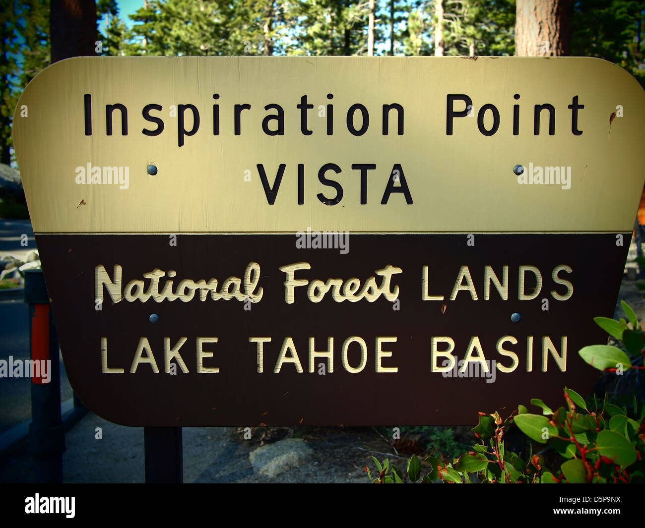 Vista point sign Banque de photographies et d’images à haute résolution ...