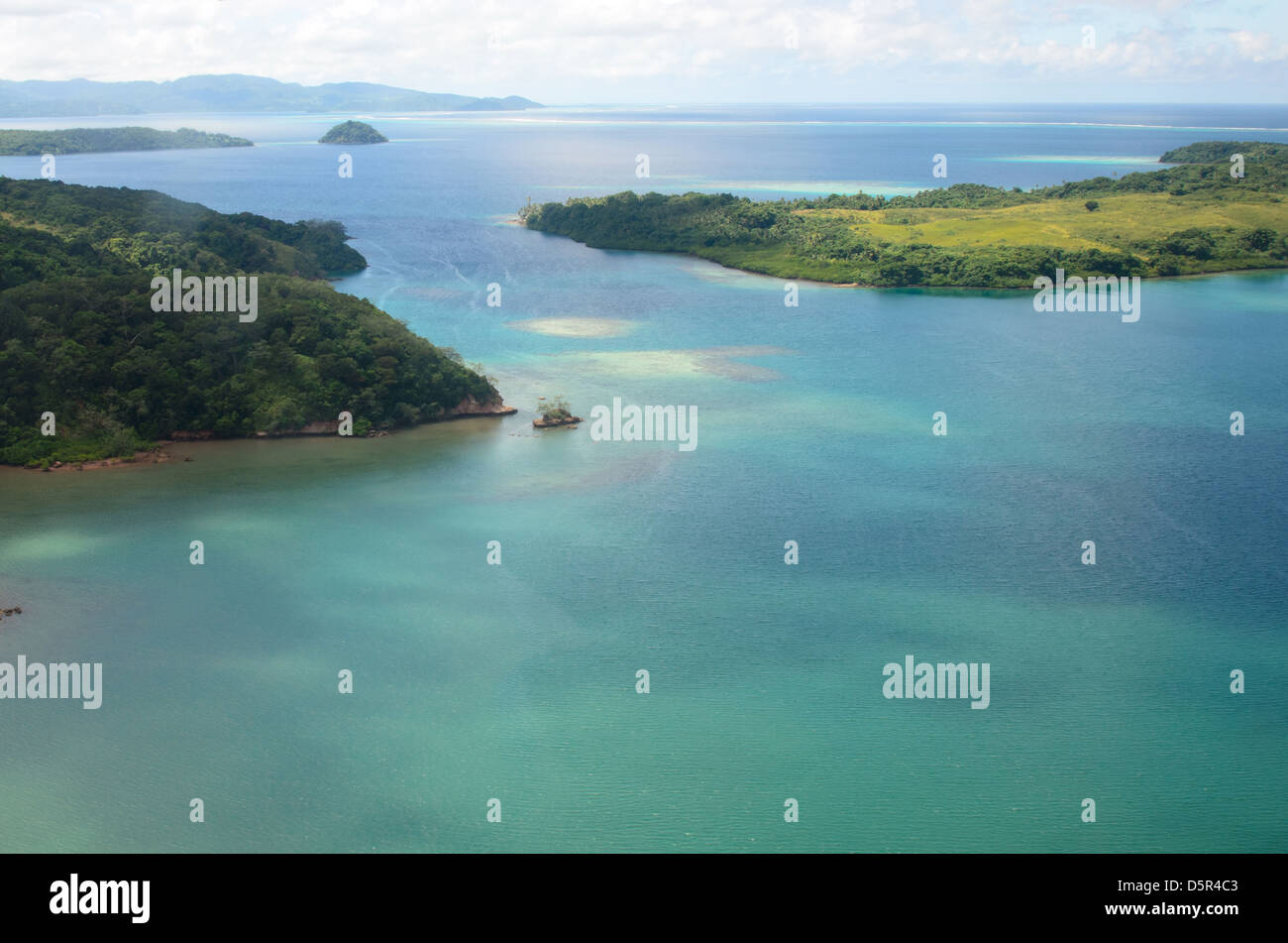 Ile fidji nature vue de haut Banque de photographies et d’images à haute résolution - Alamy
