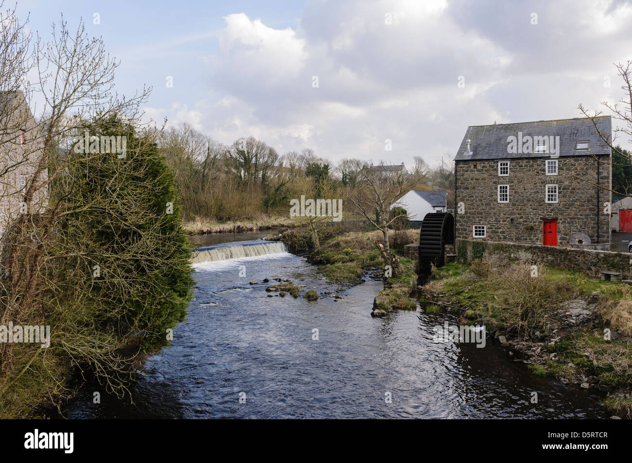 Water powered sawmill Banque de photographies et d’images à haute ...