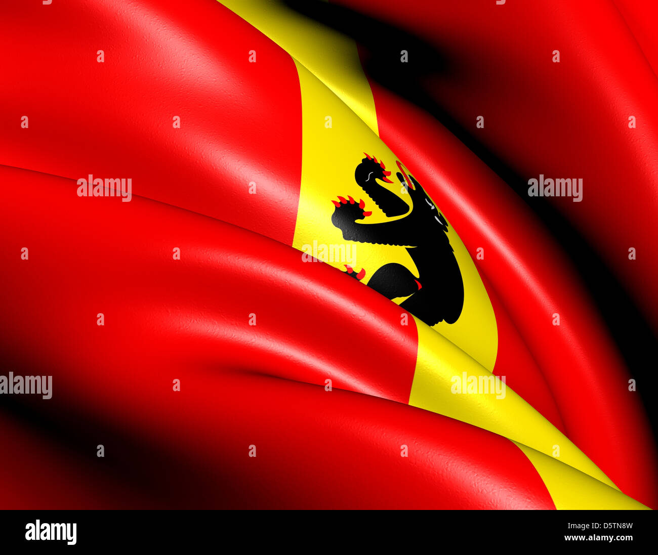 Drapeau du canton de berne Banque de photographies et d’images à haute ...