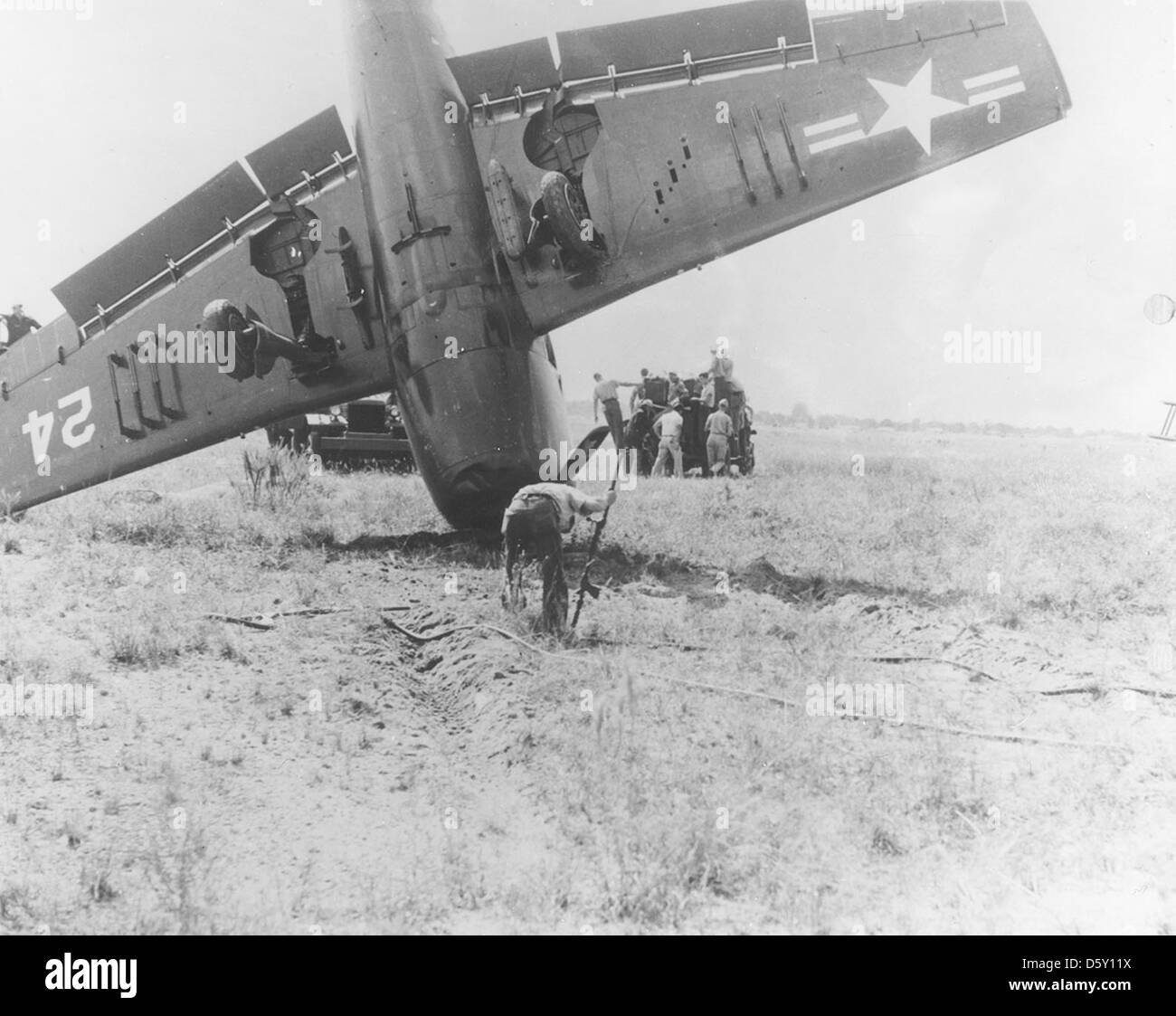 Grumman f6f hellcat Banque d'images noir et blanc - Alamy