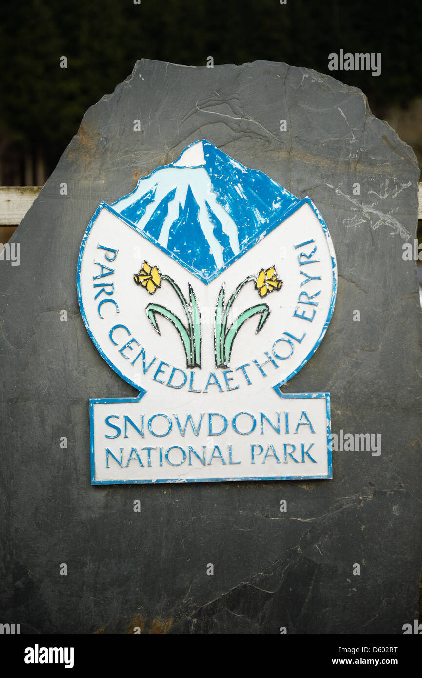 Snowdonia park logo Banque de photographies et d’images à haute ...