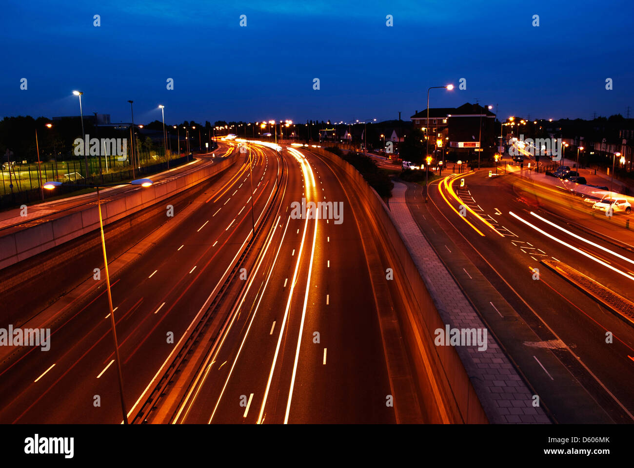 Feux d'autoroute Banque de photographies et d’images à haute résolution ...