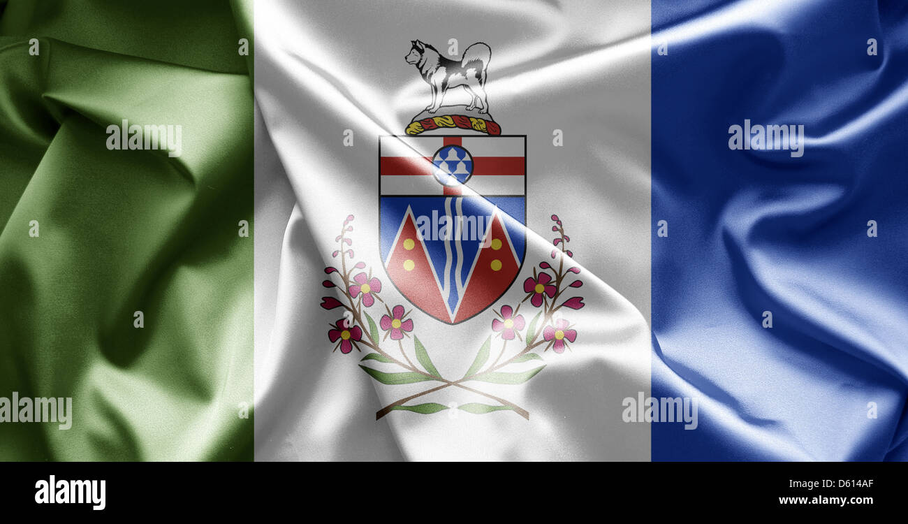 Drapeau du yukon Banque de photographies et d’images à haute résolution ...