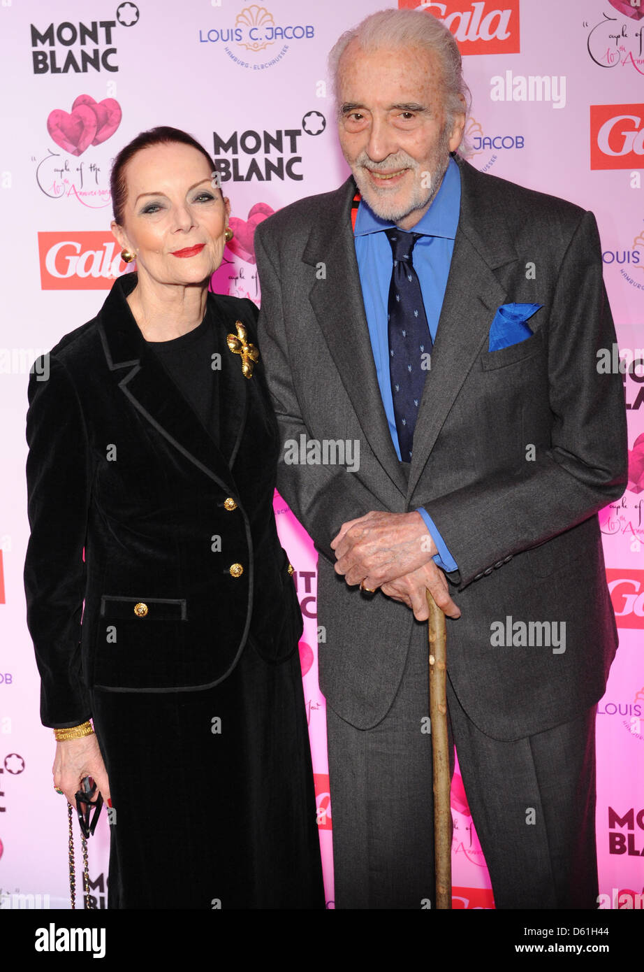 Christopher lee wife gitte lee Banque de photographies et d’images à ...