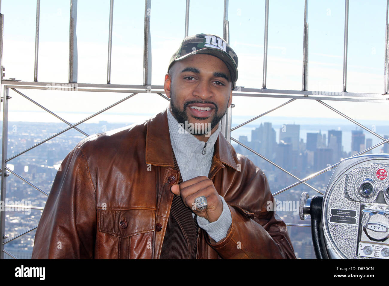 Ancien receveur des New York Giants et héros du Super Bowl David Tyree ...