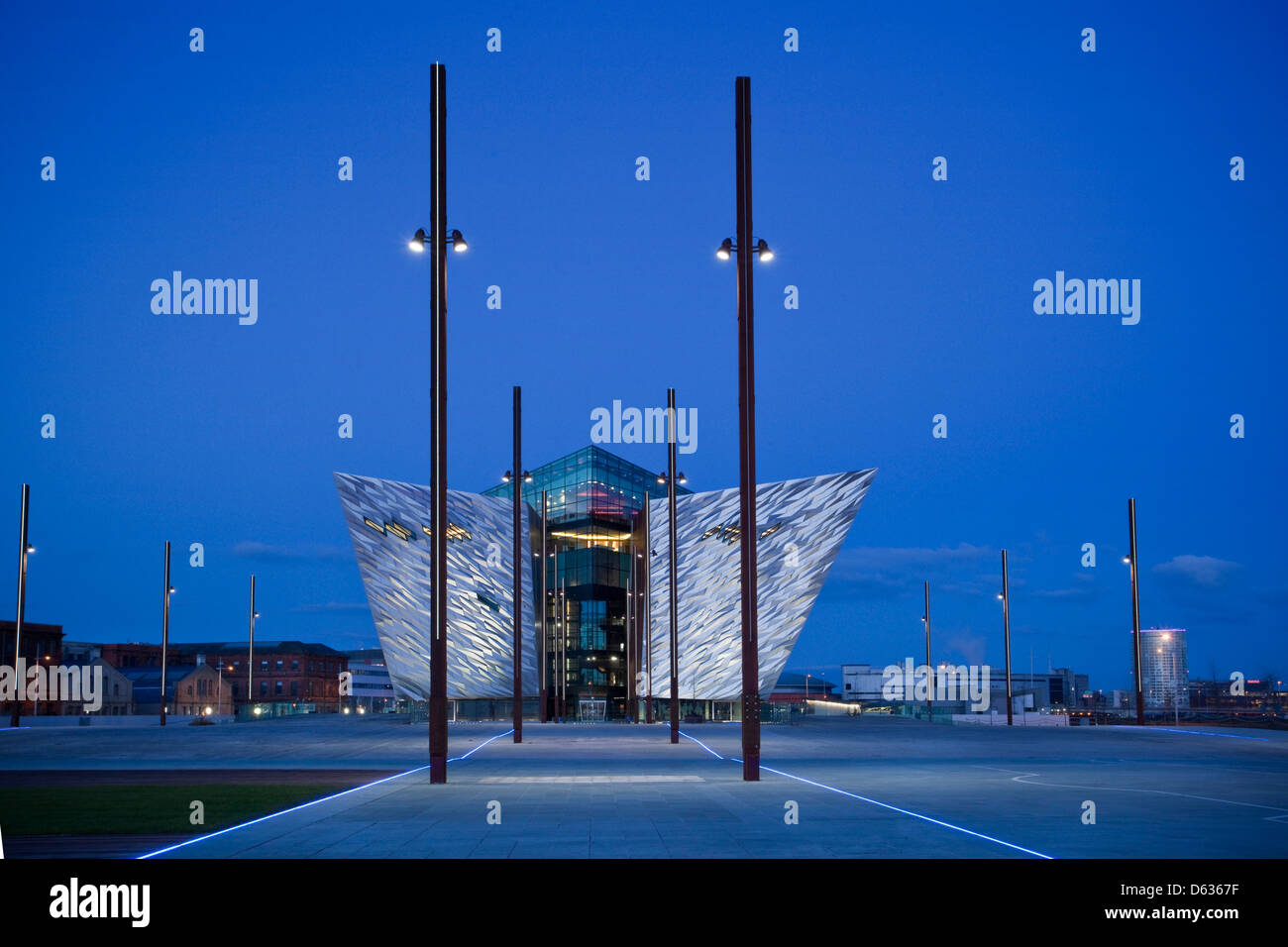 La construction du Titanic, Belfast, Titanic Quarter, Harland and Wolff ...