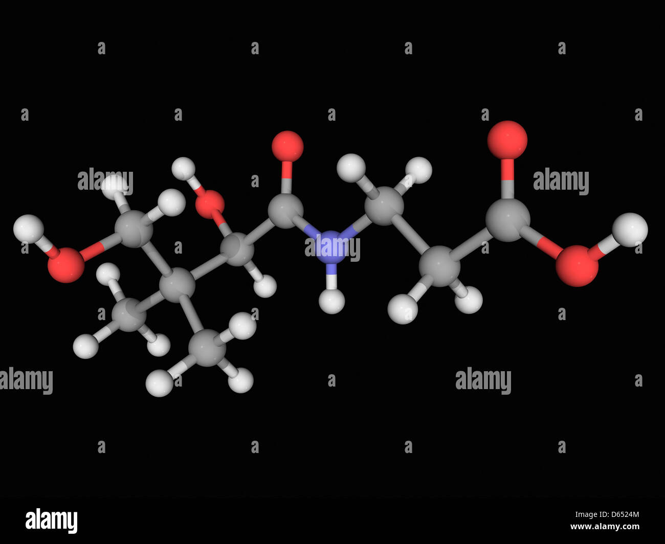 Vitamin b5 molecule Banque de photographies et d’images à haute ...