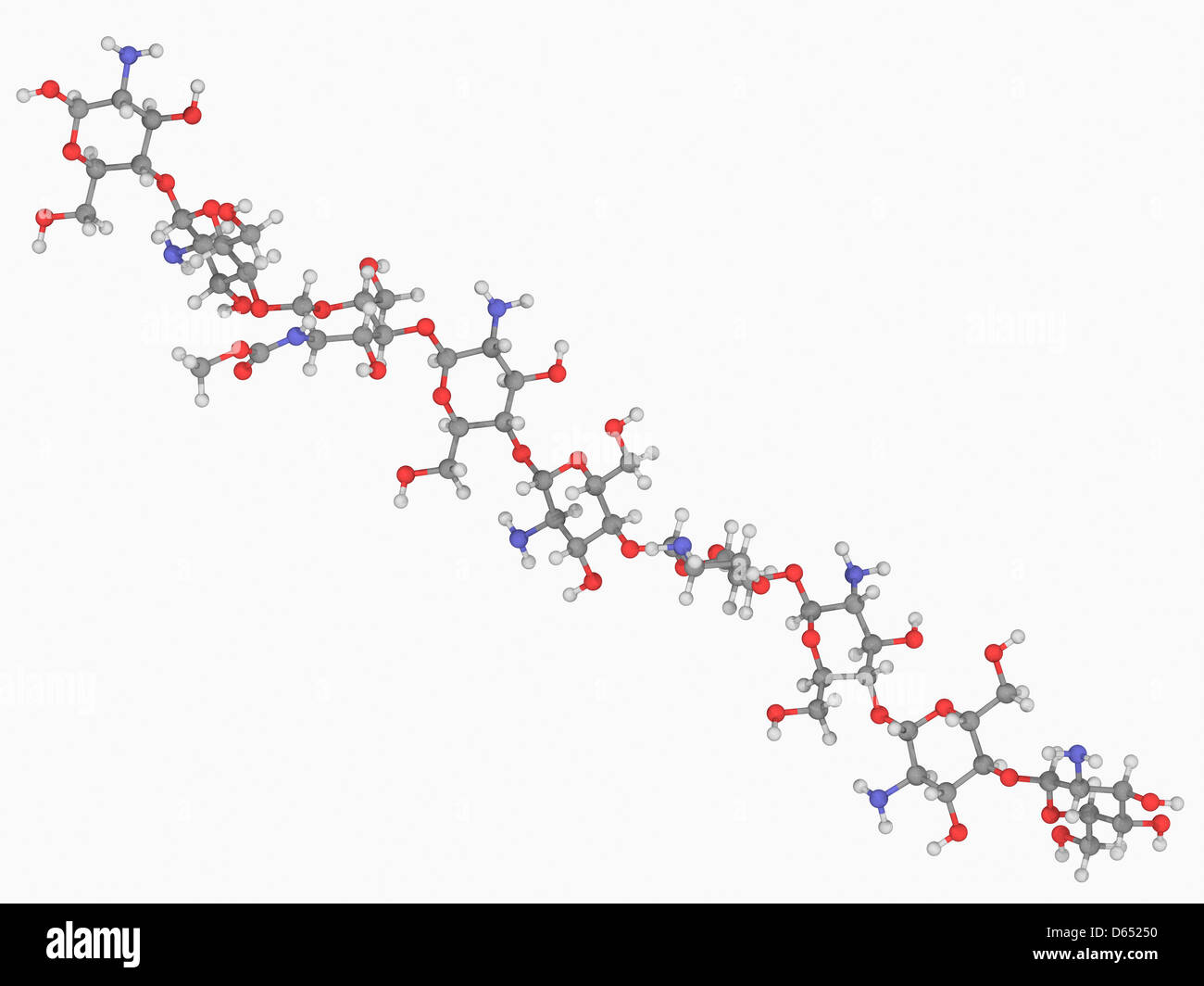 Chitosan molecule Banque de photographies et d’images à haute ...