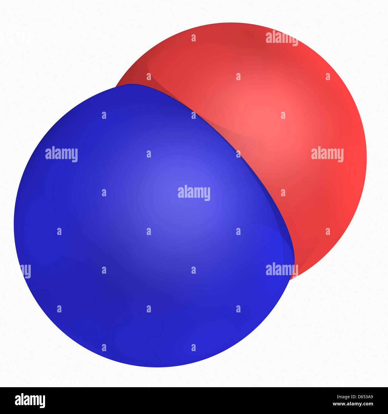 Oxyde d'azote molécule Banque de photographies et d’images à haute ...